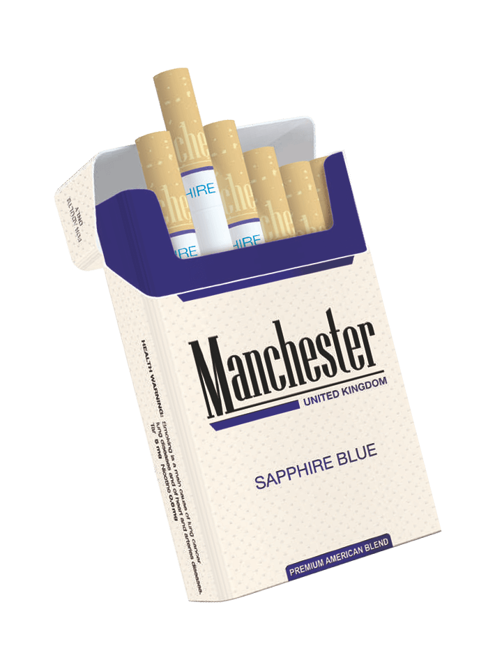 Manchester Sapphire Blue 5MG - YANMART AU - Online Tobacconist Australia